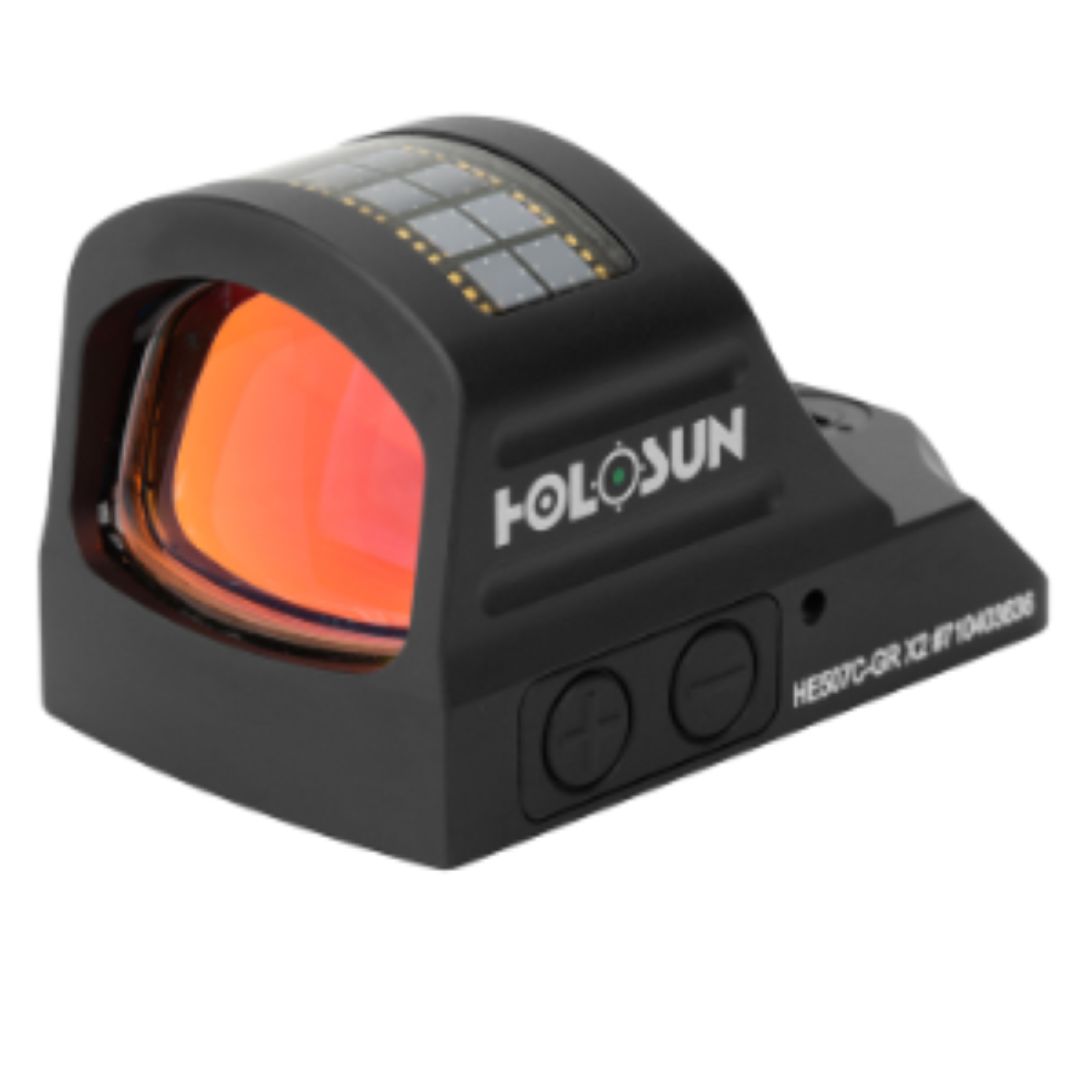 Holosun HE507C-GR X2 Green 2 MOA Dot & 32 MOA Circle Open Reflex Sight ...