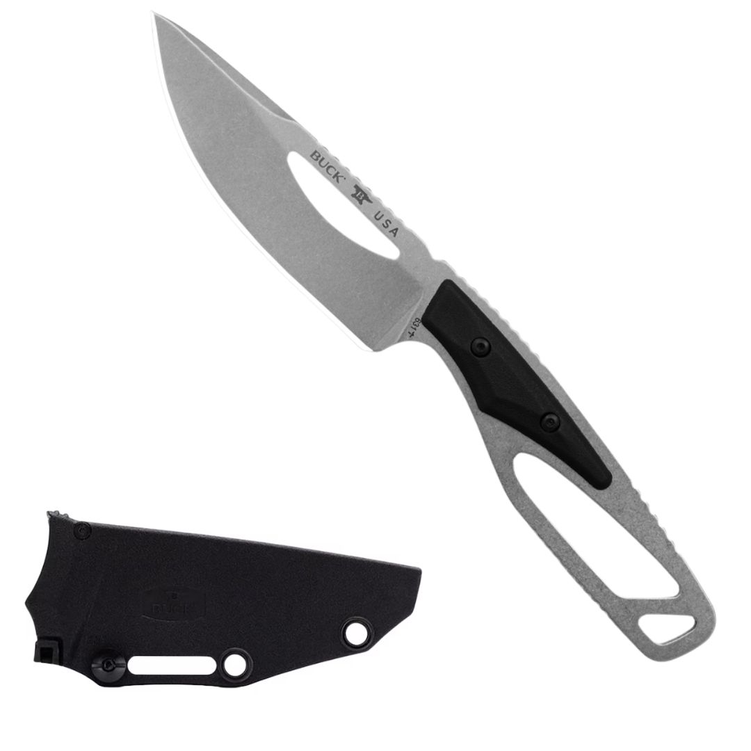 Buck Knives 630 PakLite Hide Knife Black Nylon - Molly's